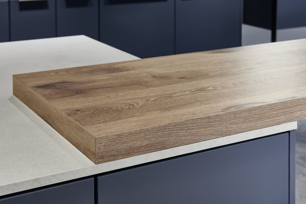 Check Out The Beautiful Fjord Blue Kitchen! | EASY TOUCH