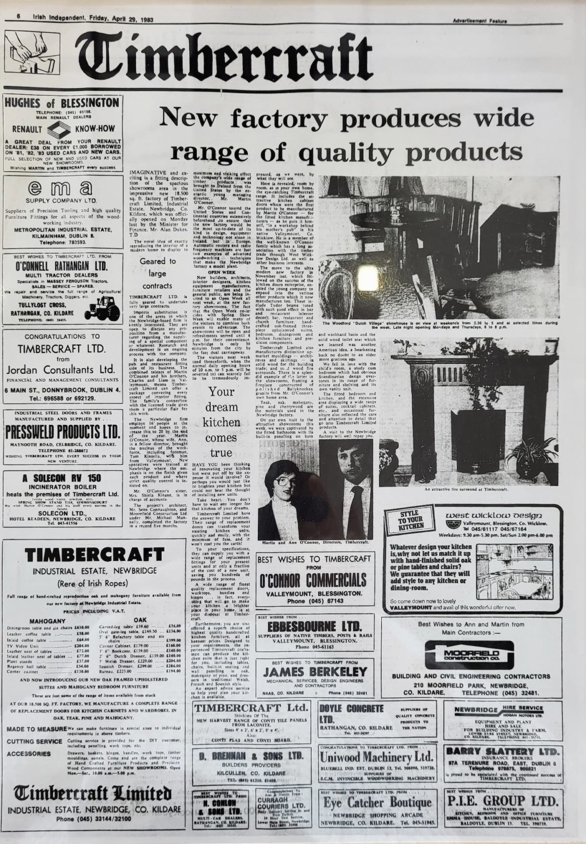 About - Timbercraft German Kitchens